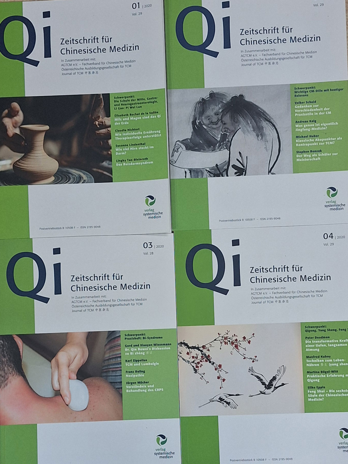Qi Zeitschrift f. chin.Medizin Ausgabe 2020 / 1-4 | BACOPA VERSAND